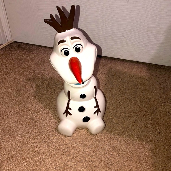Disney | Other | Olaf Piggie Bank | Poshmark